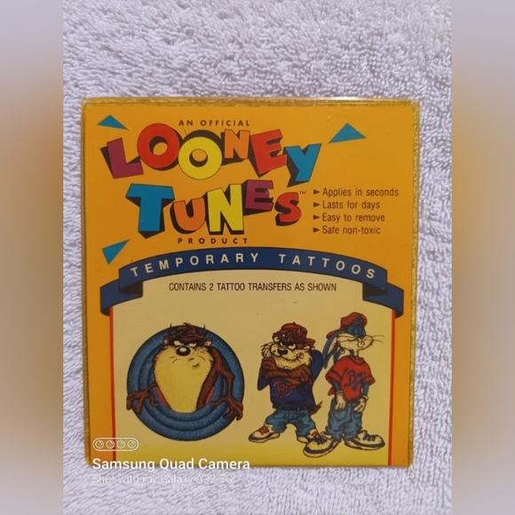 Warner Bros. | Other | Vintage Looney Tunes 2 Transfers Temporary ...